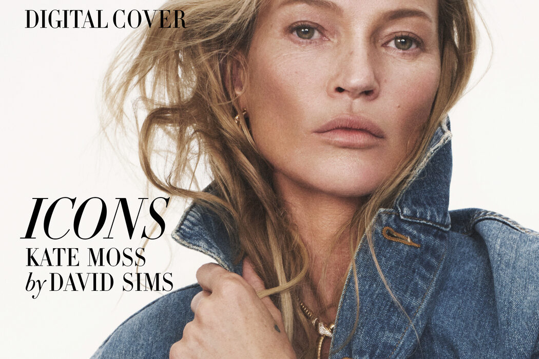 Kate Moss graces the digital cover of Harper’s Bazaar Ukraine ICONS ...